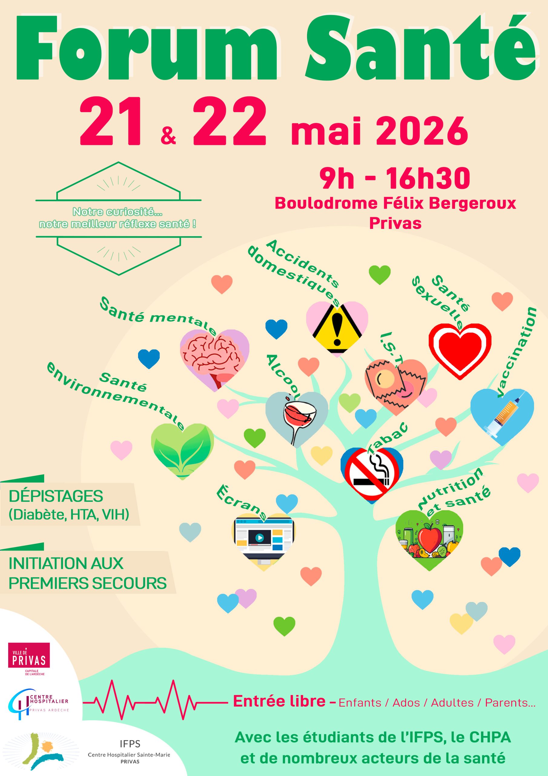 FORUM SANTE 2026 - IFPS Privas